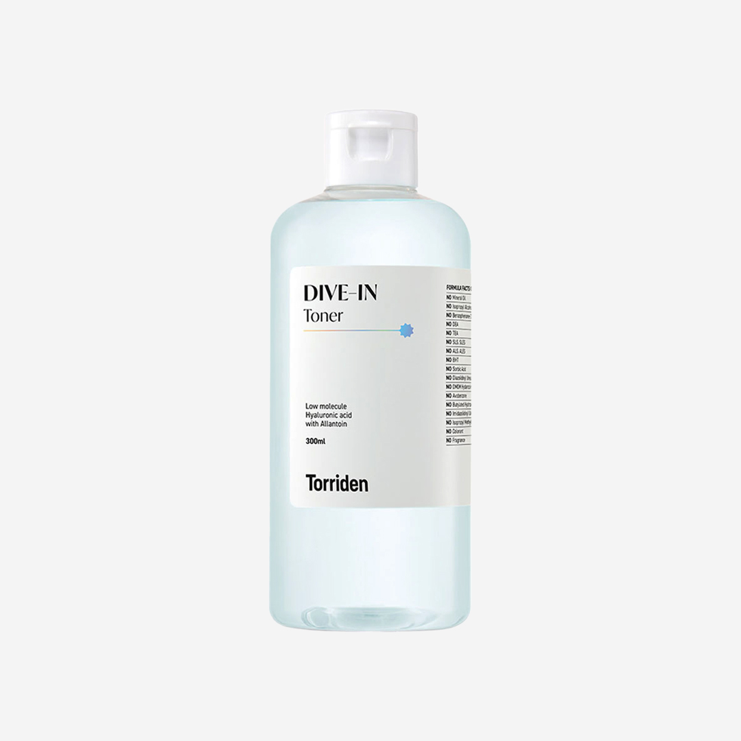 Torriden Dive In Low Molecular Hyaluronic Acid Toner – 300ml – Korean Mart